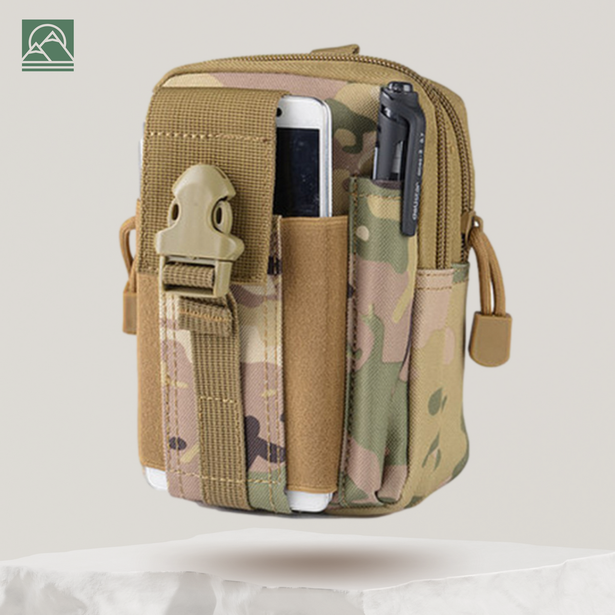 Sacoche Militaire à ceinture - Randonnée - Trekking – BaroudeurCamp